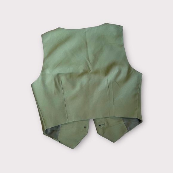 Tops | Sage Green Vest | Poshmark